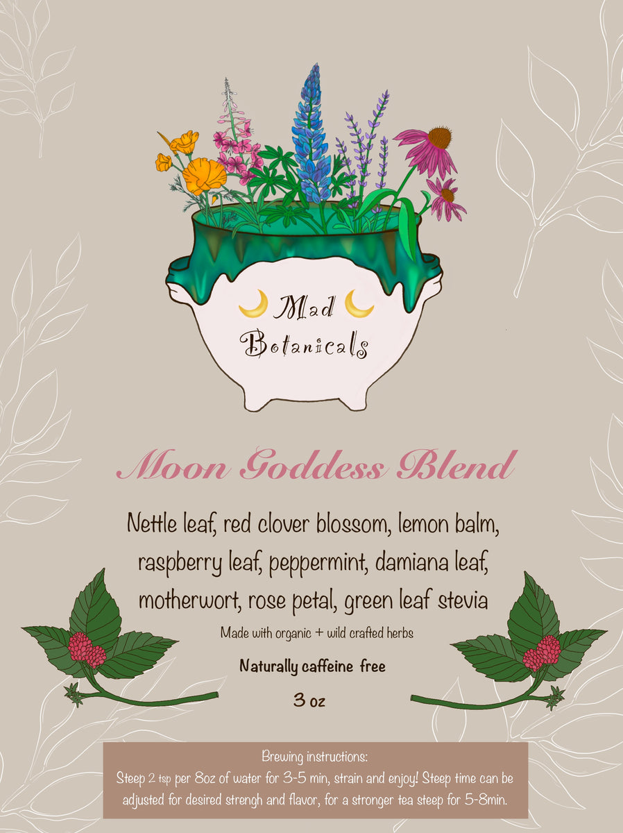 Moon Goddess Tea Blend – Mad Ceramics